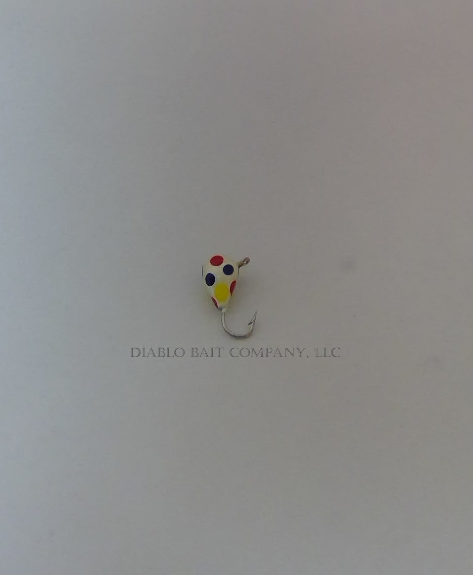 Tungsten Ice Jig- Wonderbread – Diablo Bait Company, LLC